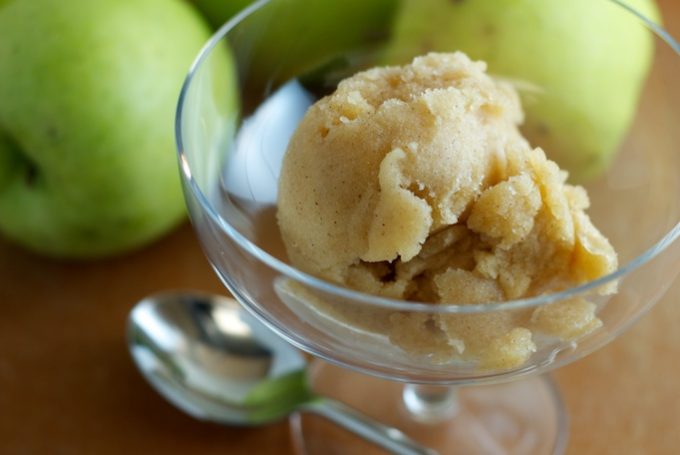 Baked Apple Sorbet