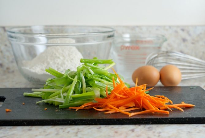 Korean Scallion Pancake (Pa Jun)