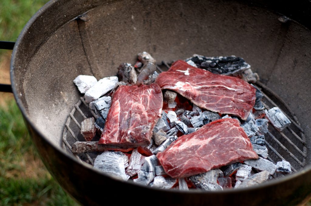 Steak on Coals