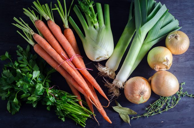 Homemade Vegetable Stock